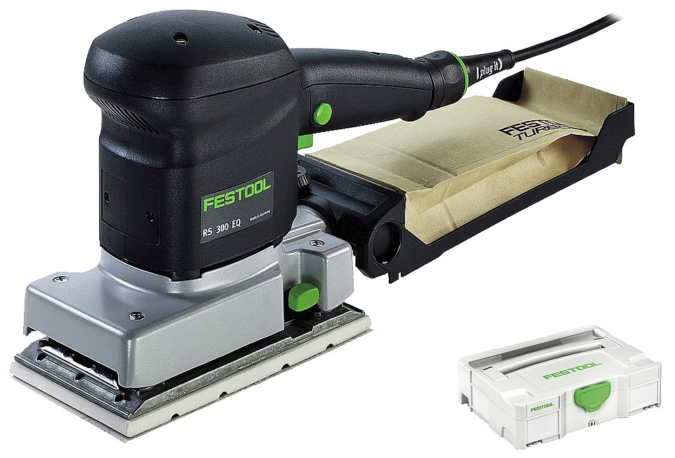 FESTOOL RS 300 EQ PLUS szlifierka oscylacyjna 280W - SIECIOWE - Robo-Kop