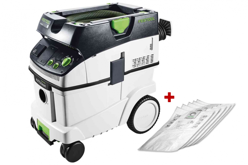 FESTOOL CTL 36 E AC odkurzacz 1200W 36L + worki